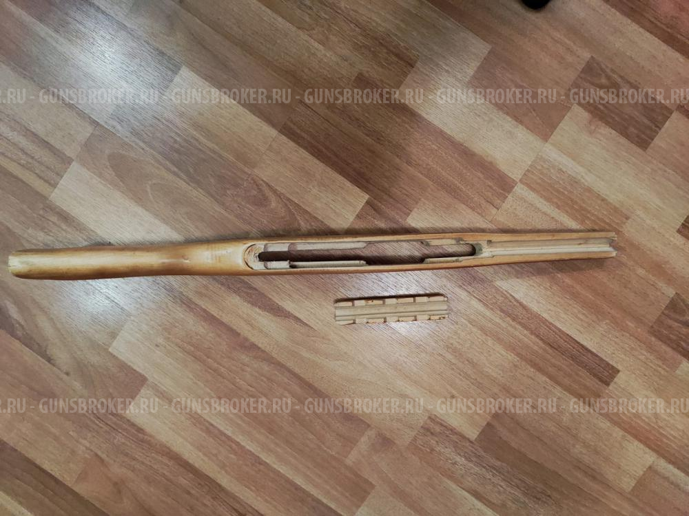 Ложе СКС с накладкой, парадная, белая, береза купить - Санкт-Л\Петербург