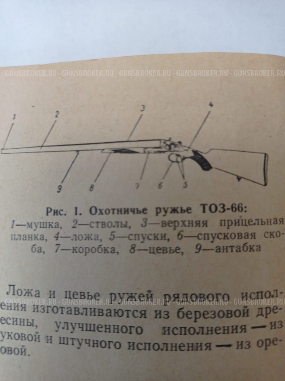 Охотничье ружьё Тоз-66 купить - Тихорецк
