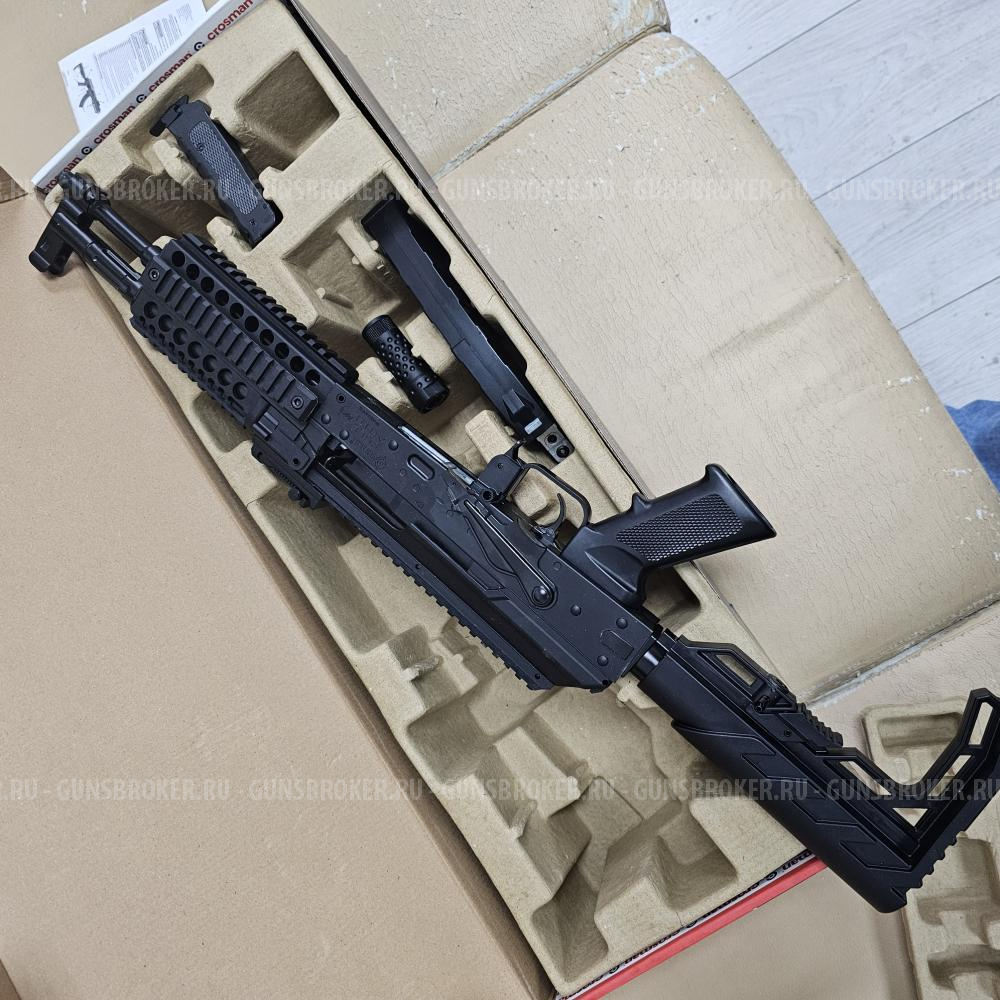 Пневматическая винтовка Crosman Full Auto AK1 4.5 мм (AK12, автоогонь ...