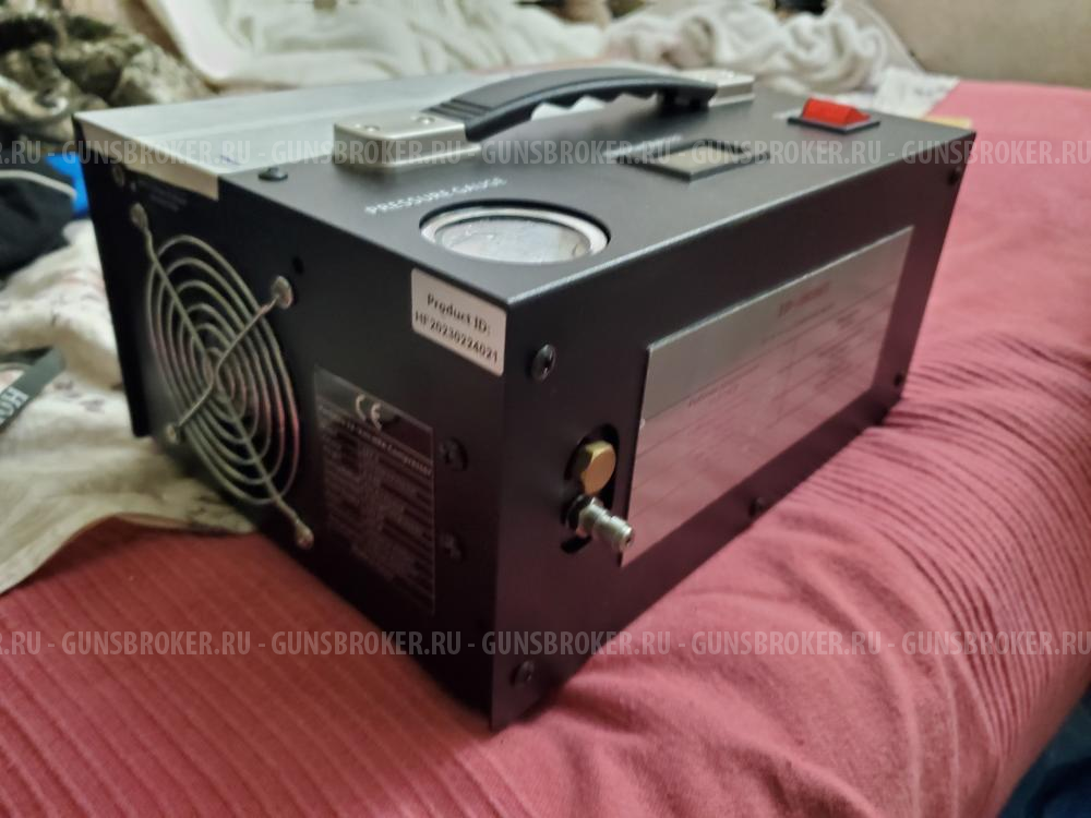 Портативный компрессор ВД для PCP ID-HUNT с адаптером на 220в купить - Сочи