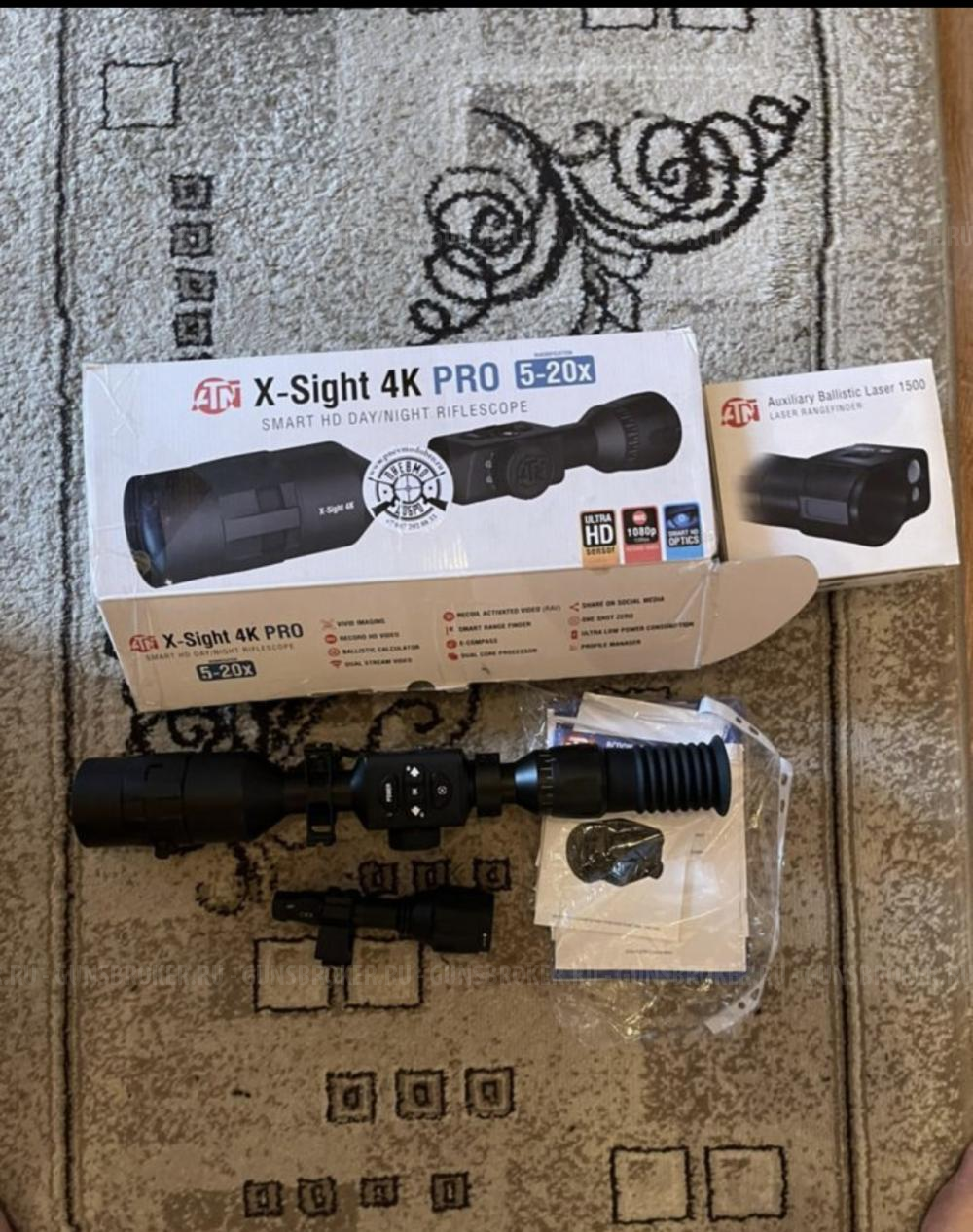 Прицел ночного / дневного видения ATN X-Sight 4K Pro 5-20x купить