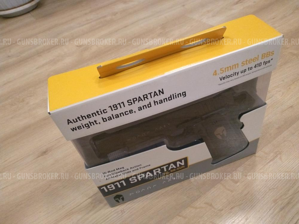 Sig Sauer 1911 Spartan Molon Labe BB 4,5мм, СО2 купить - Санкт-Петербург