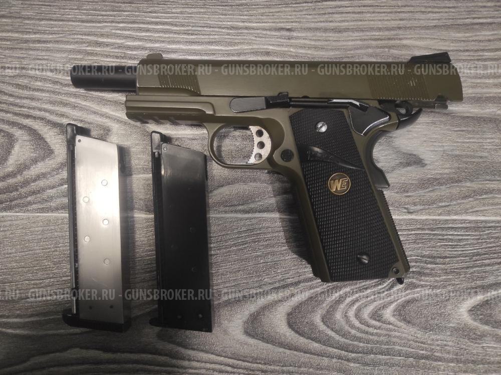 Страйкбольный пистолет WE Colt meu soc gbb купить - Челябинск