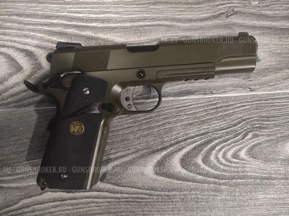 Страйкбольный пистолет WE Colt meu soc gbb купить - Челябинск