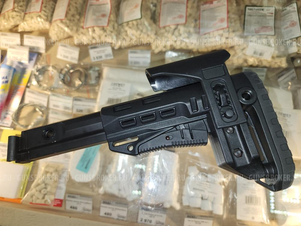 ТЕЛЕСКОПИЧЕСКИЙ ПРИКЛАД "TBS COMPACT" DLG-130 DLG TACTICAL (MIL-SPEC ...